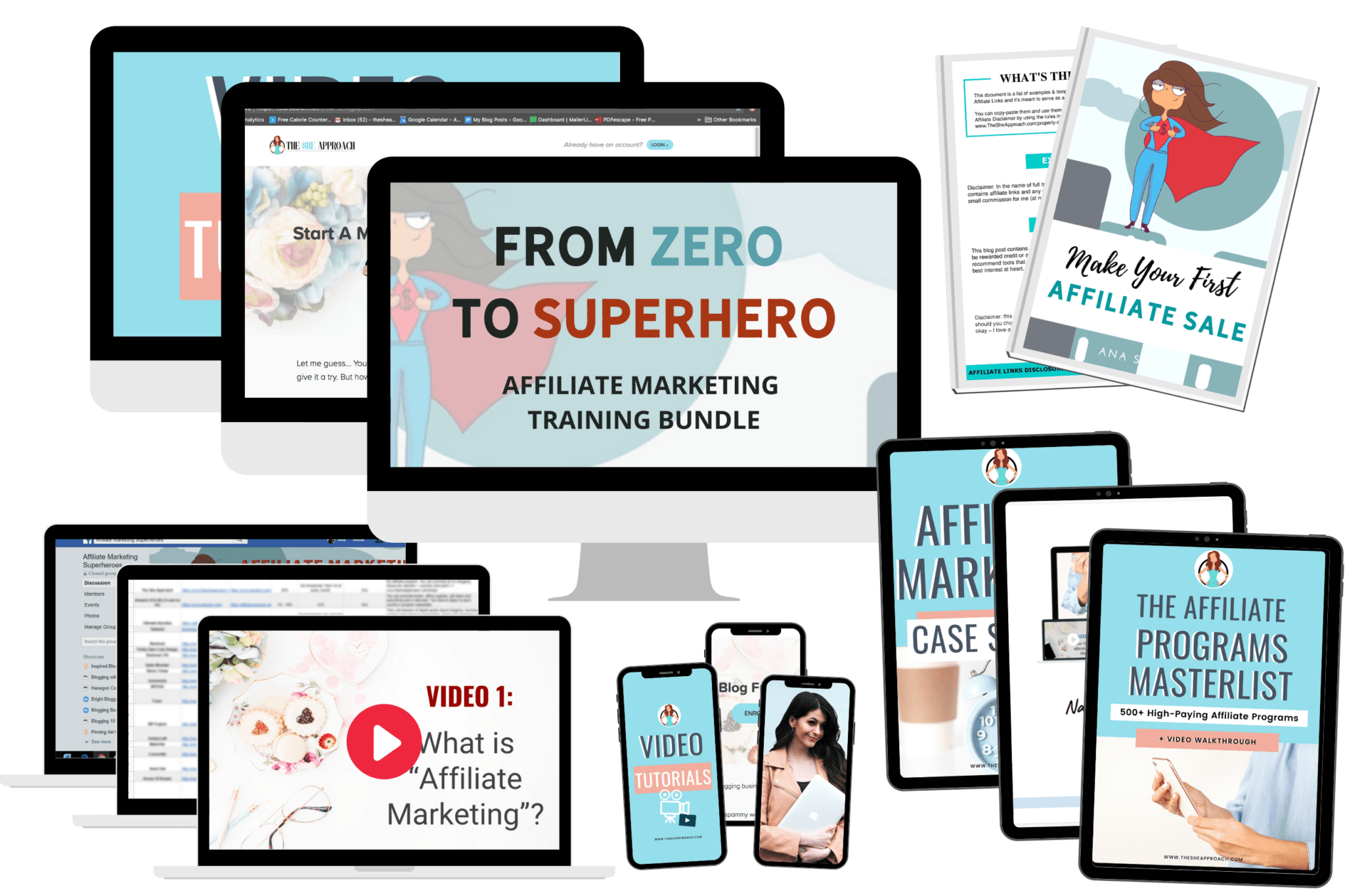 Blogging Resources Shop - The She Approach
