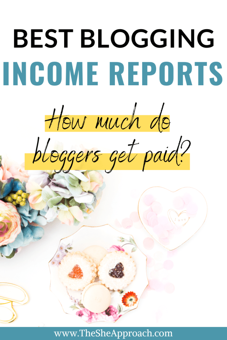 Best Blogging Income Reports - How Much Do Bloggers Make? - The She ...