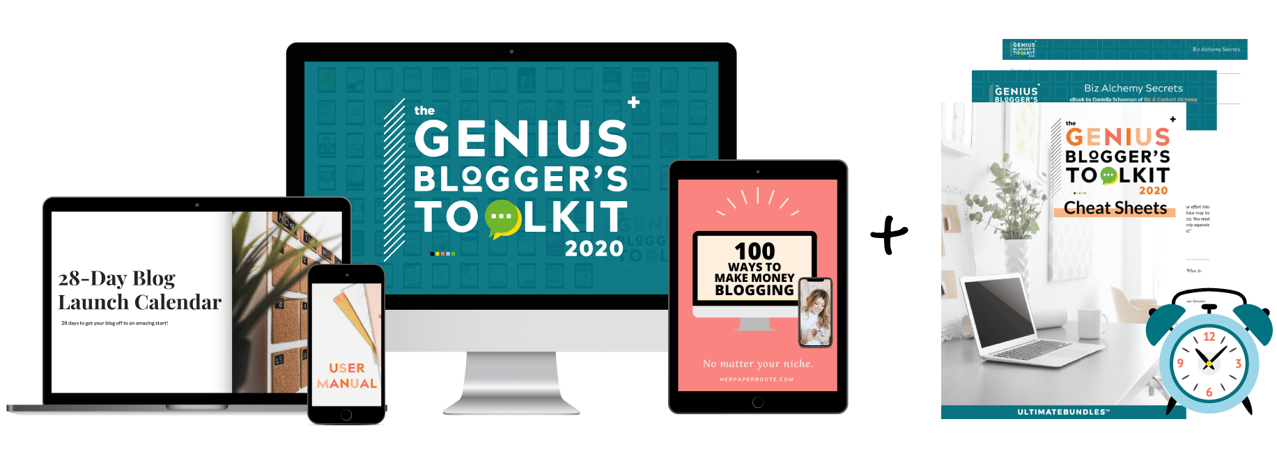 The Genius Bloggers Toolkit Bundle 2020 - The She Approach