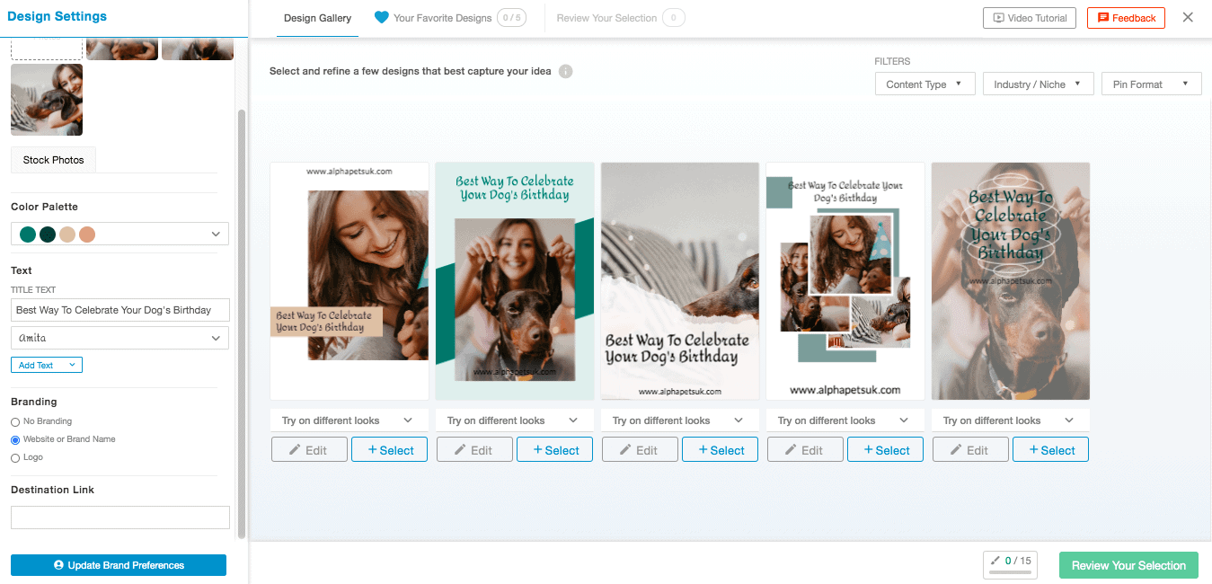 How To Make Pinterest Pins Fast: Using Tailwind Create To Batch Design ...