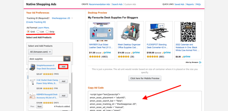 How to Add Amazon Affiliate Links and Images to Wordpress Blog Posts - The She Approach