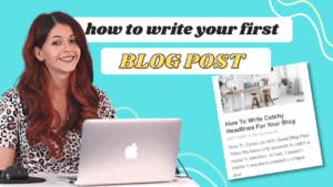 10 Easy Steps To Writing And Publishing Your First Blog Post - The She ...
