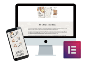 Elementor Ebook Sales Page Template - The She Approach