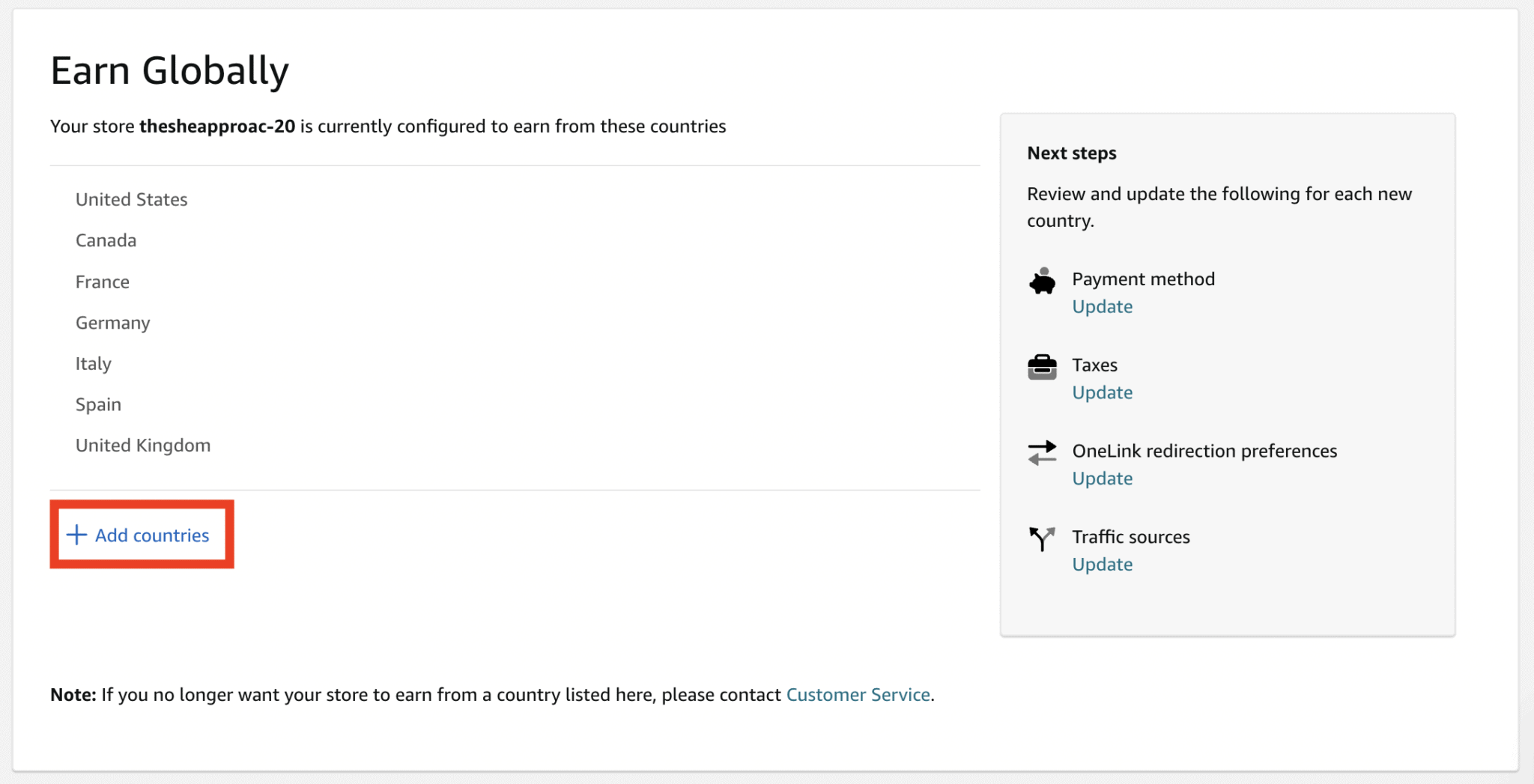 How To Set Up Amazon One Link - Tutorial For Affiliates - The She Approach