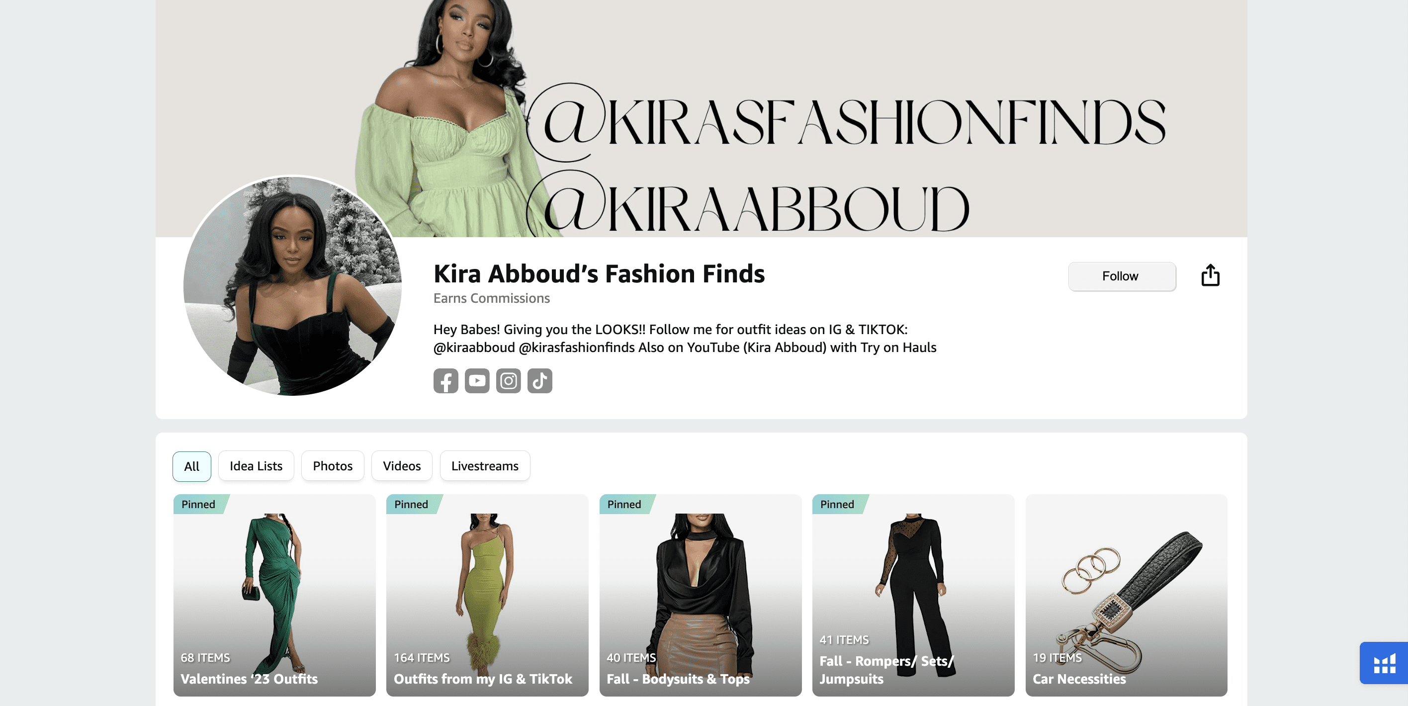 amazon-influencer-store-example - The She Approach